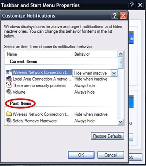 Windows Xp Customizing Notifications In XP Super User
