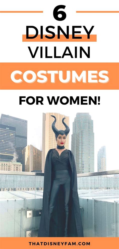 6 Best Disney Villain Costumes For Women Disney Halloween In 2023 Villain Costumes Disney