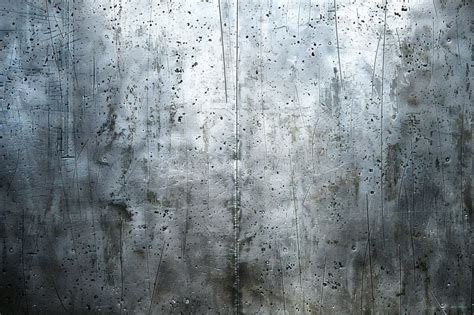 A Large Blank Grey Metal Plate Background With Subtle Grainy Texture And Light Reflections The