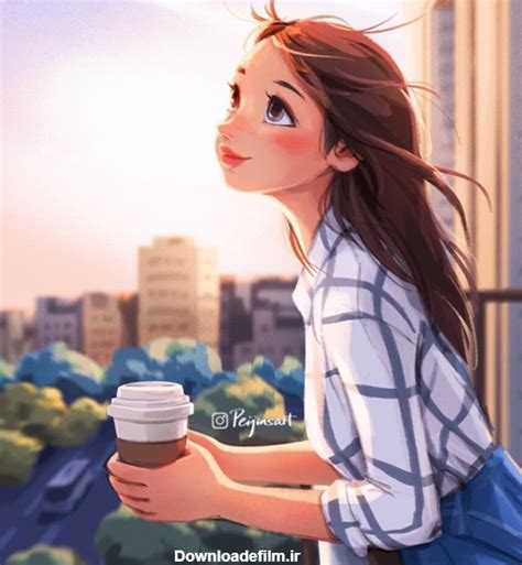 عکس دخترانه جذاب جدید کارتونی