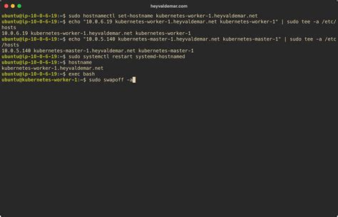 Install Kubernetes On Ubuntu Server 2204 Lts It From Valdemar Docker And Devops