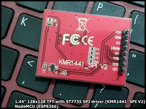 Arduino Er NodeMCU ESP X TFT With ST SPI Driver KMR SPI V