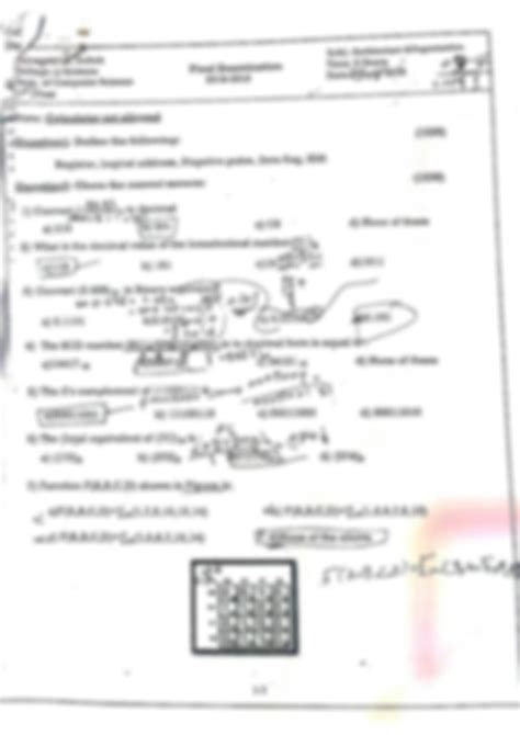 SOLUTION C Exam Studypool