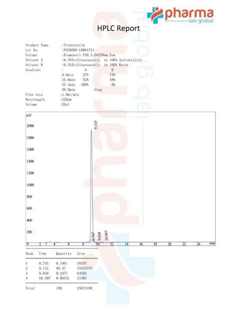 Buy Triptorelin Nasal Spray Online Pharmalabglobal Thailand