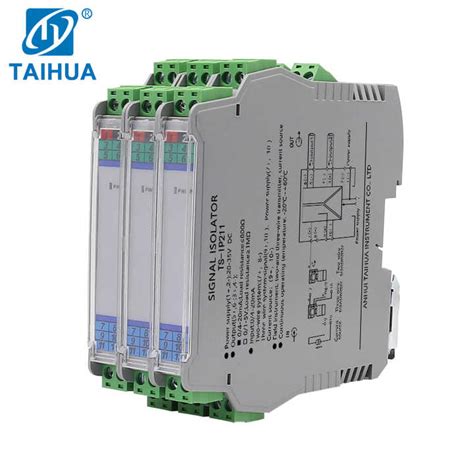 Analog Signal Isolator 1 Input 1 Output 0 10v Passive Automatic Control Input Signal Converter