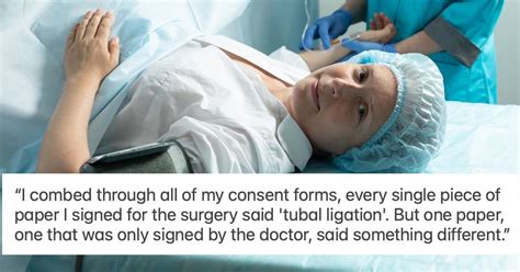 Woman Says Her Doctor Removed Her Fallopian Tubes Without Her Consent