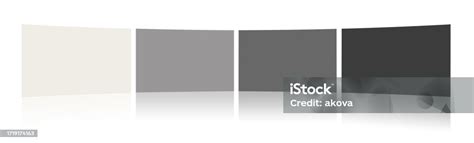 보고서 삽입 또는 화면 빈 템플릿 흰색 회색 및 검정색 프레젠테이션 레이아웃 및 디자인 래스터 그림입니다 A4 용지에 대한 스톡 벡터 아트 및 기타 이미지 Istock