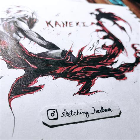 How To Draw Ken Kaneki Centipede
