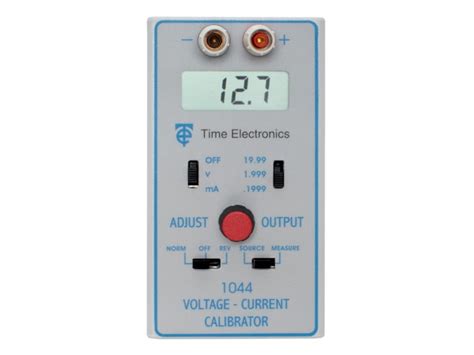 time electronics 1044 dc voltage and current calibrator electrical