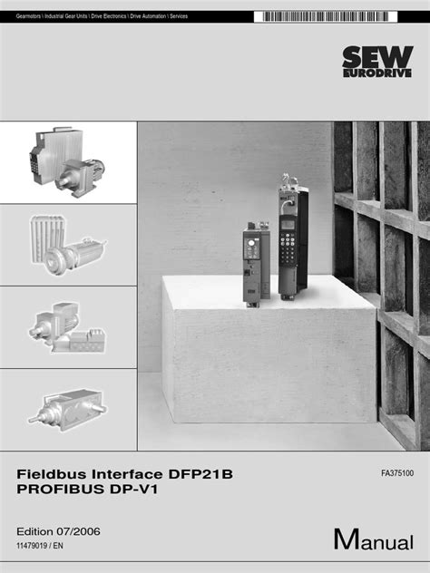 Anual Fieldbus Interface Dfp21b Profibus Dp V1 Pdf Booting
