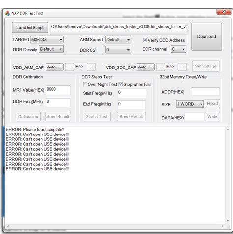 Ddr Stress Test For Imx6 Processors Nxp Community