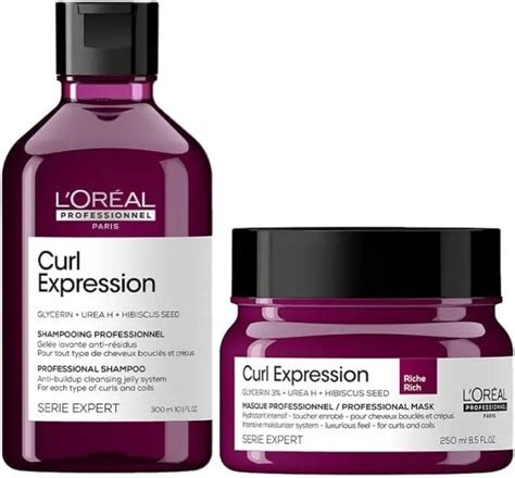 Loreal Professionnel Duo Curl Expression Moisturising And Hydrating Shampoo 300ml And Curl