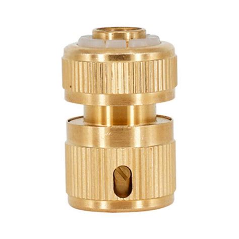 16mm 호스 정원 관개 급수 빠른 Couplin 물 총 수도꼭지 어댑터에 대 한 12 알루미늄 합금 빠른 커넥터