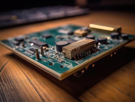 A Microcontroller Board With A Programmable Chip At Its Heart Created With Generative Ai Stock