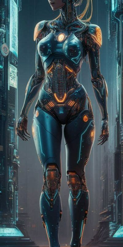 Pin By James Dore On Robotics Cyberpunk Aesthetic Sci Fi Characters