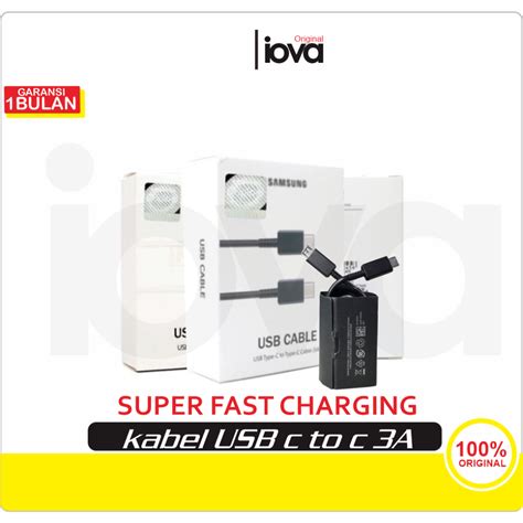 Jual Charger Adaptor Samsung Watt Watt Type C Usb C Super Fast Charging Original Samsung