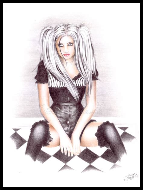 Seductive Goth Girl By Zindy On Deviantart