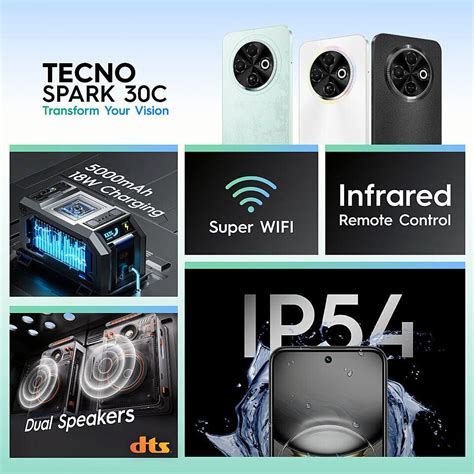 Best Price For Tecno Spark C Gb Gb Hz Dynamic Port Mp Dual Speakers Mm