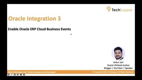 Techsupper On Linkedin Enable Oracle Erp Cloud Business Events