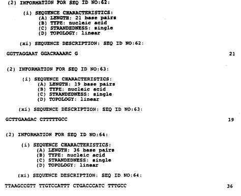 WO1996022302A1 Sex Specific Dna Probe For Parrots Methods And Kits Google Patents