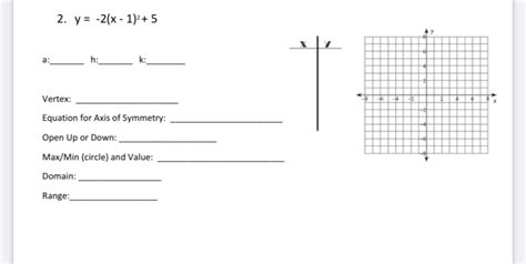 Answered Find The Vertex Equation For Axis Of Bartleby