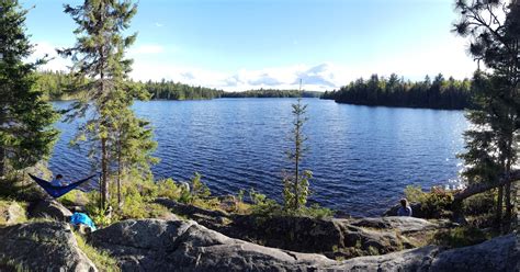 Paddle Canoe Lake Loop In Algonquin Unorganized South Nipissing District Ontario