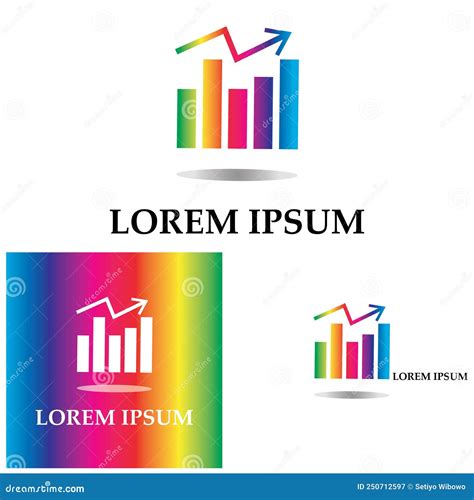 Graph Icon In Trendy Flat Style Isolated On White Chart Bar Symbol For Your Web Site Design