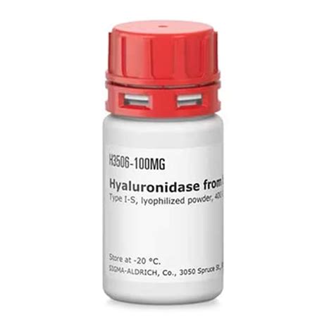 Enzyme Hyaluronidase From Bovine Testes Type Viii 300 To 1 000 Units