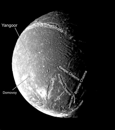 Uranus Moon Ariel Has Deep Gashes Could Reveal Its Interior Universe Today