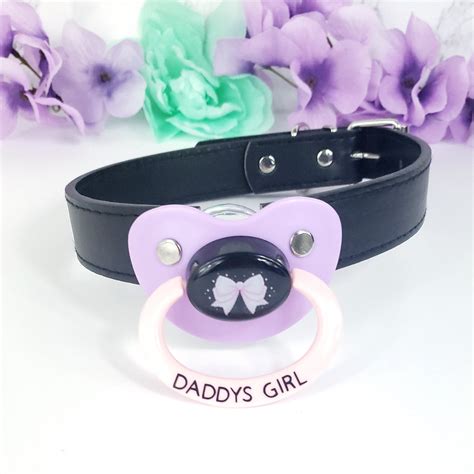 Daddys Girl Adult Pacifier Gag Perfect For Ddlg Roleplay