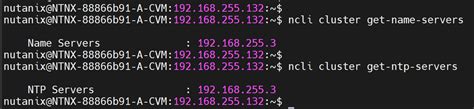 Nutanix Command Line Interface NCLI Overview DPC Virtual Tips