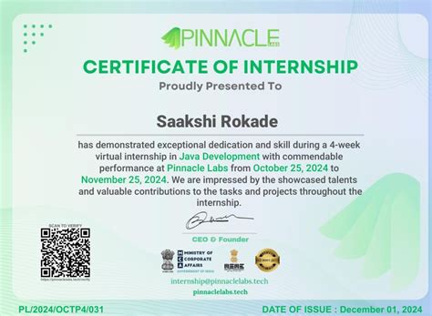 java internship softwaredevelopment coding learning… sakshi rokade