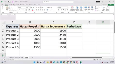 Cara Gampang Buat Rumus Excel Dengan Chat Gpt