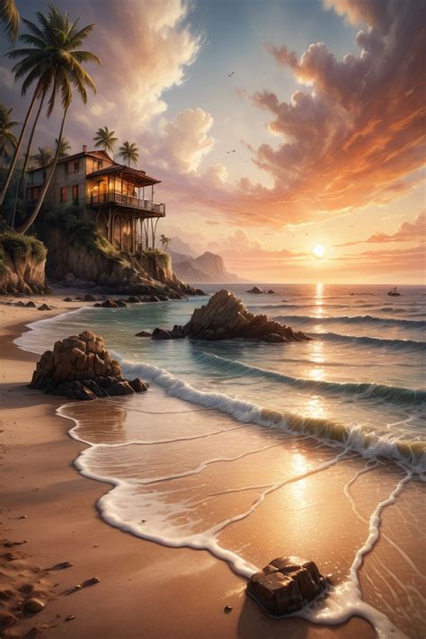 Sea Beach Tensorart