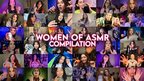 Women Of Asmr Asmr Compilation With The Female Asmrtists