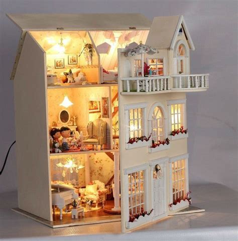 Домик для кукол своими руками из картона мастер класс с фото Case Delle Bambole Casa Delle