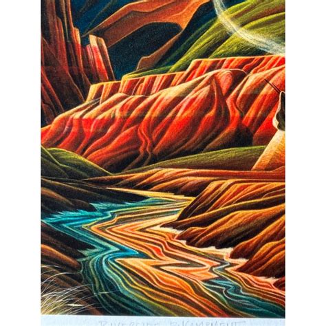 William Haskell Riverside Encampment Giclee On Paper Limited Edition