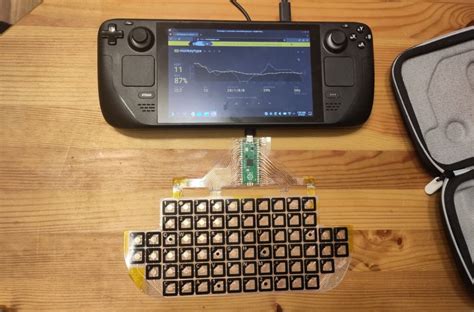 Thin Keyboard Fits In Steam Deck Case Hackaday