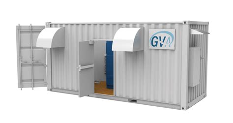 Containerized Equipment Rooms Mobile Engineered Solutions ACAS