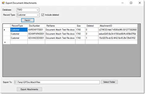 steve endow the blog bulk export dynamics gp document attachments