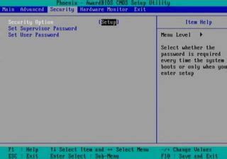 Security Options BIOS For Beginners Tom S Hardware