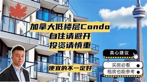 一定要记住！加拿大的低楼层condo千万要避开 Ryan多伦多地产说ep21期 Youtube