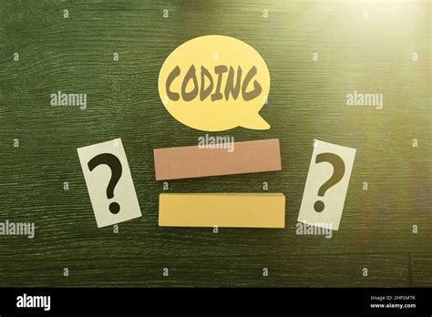 Conceptual Display Coding Word For Assigning Code To Something For