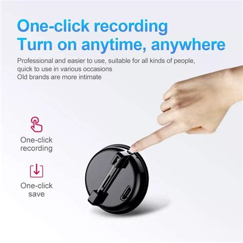 Button Voice Recorder Ding Tech