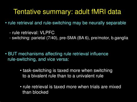 Ppt Neural Substrates Of Rule Retrieval And Implementation Powerpoint Presentation Id 7030993