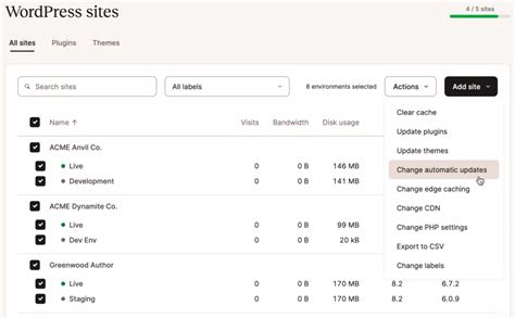 Tame Wp Plugins And Themes With Kinsta Automatic Updates