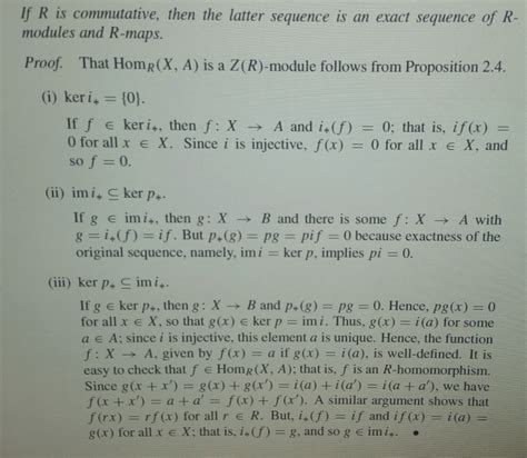 Homological Algebra Short Exact Sequence Proof Confusion