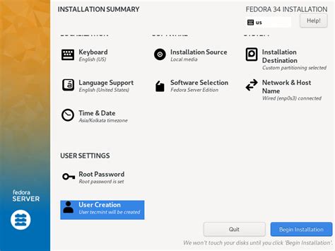 How To Install Fedora Server