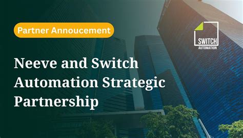 Switch Automation Partnership Neeve