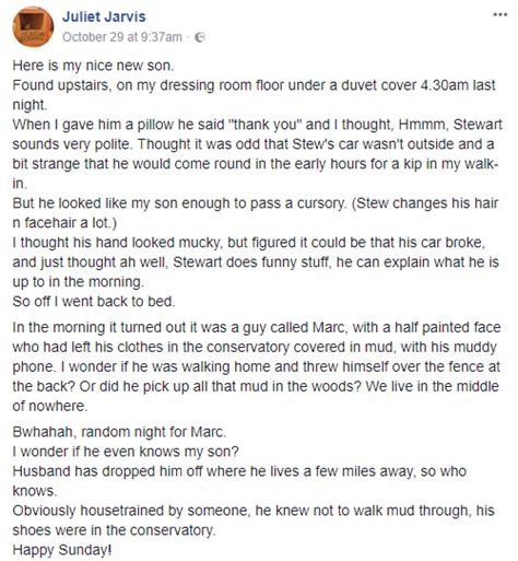 Mum Puts Drunk Naked Son To Bed After Halloween Night Out Then Gets A